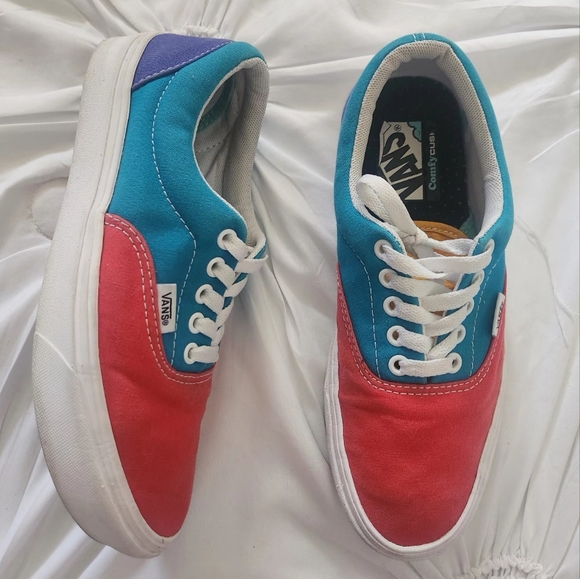 Vans | Shoes | Vans Colorblock Shoes Mens 65 Womens 8 | Poshmark